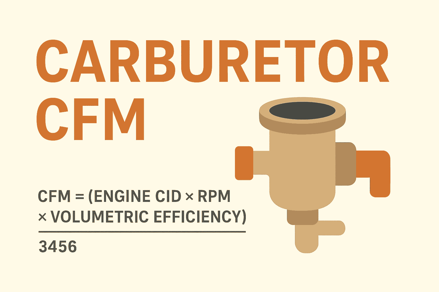 Carburetor CFM Calculator